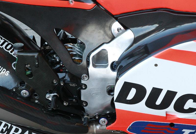 First pic: Ducati’s new twin spar aluminium frame
