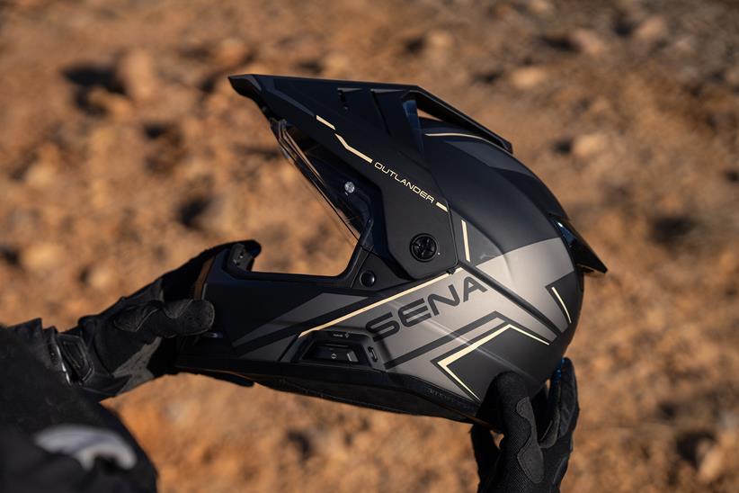 Sena officially launch the Outlander smart adventure helmet