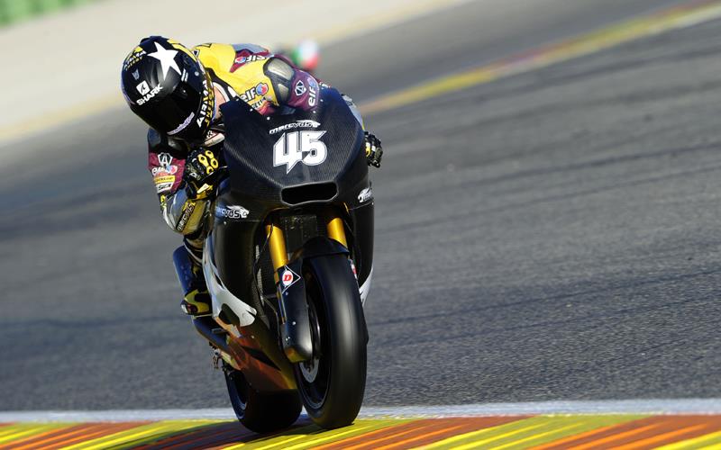 Scott Redding sets pace in Valencia Moto2 test
