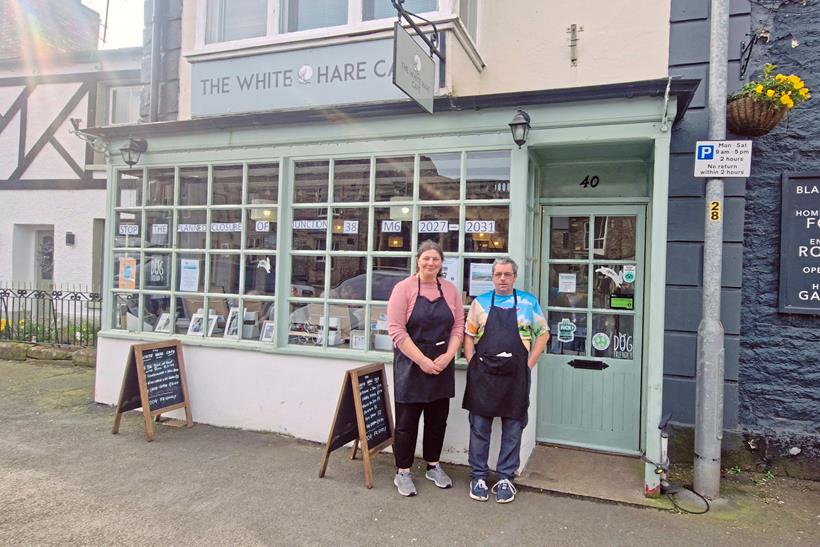 The White Hare Café, Kirkby Stephen | MCN Pit Stop