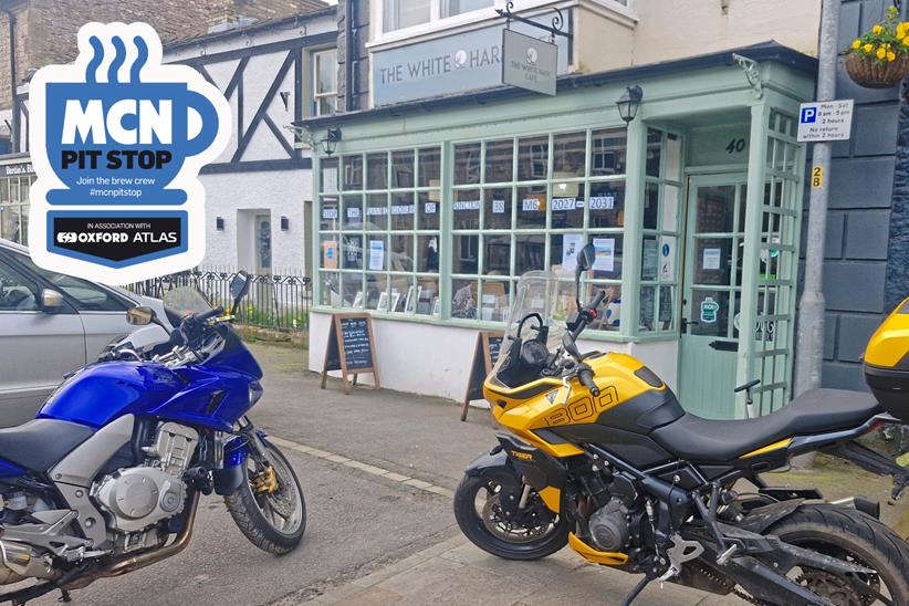 The White Hare Café, Kirkby Stephen | MCN Pit Stop