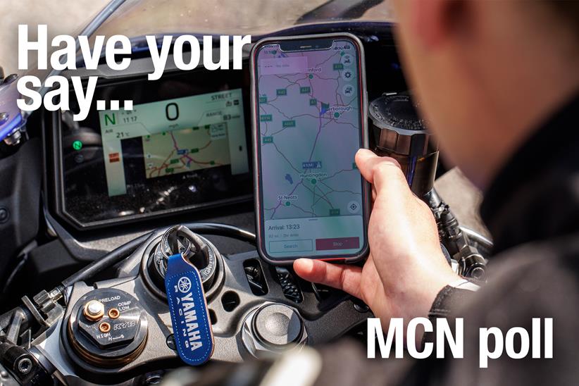 MCN Poll: What do you use to navigate on your bike?