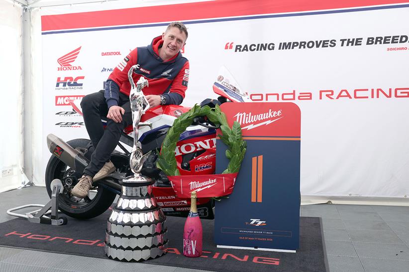 Dean Harrison secures 2026 Senior TT victory for Honda