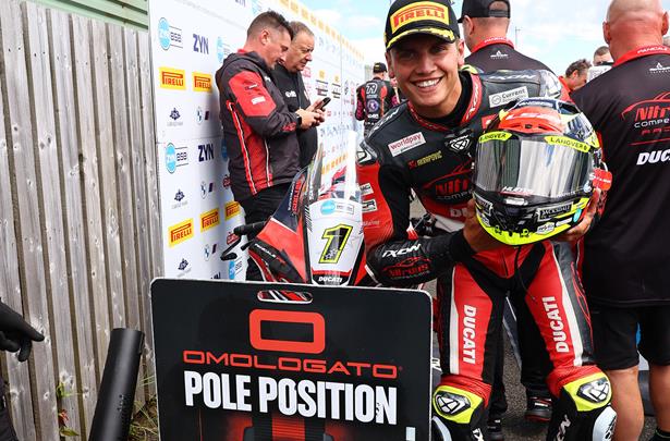 Kyle Ryde extends 100% qualifying record with Knockhill pole