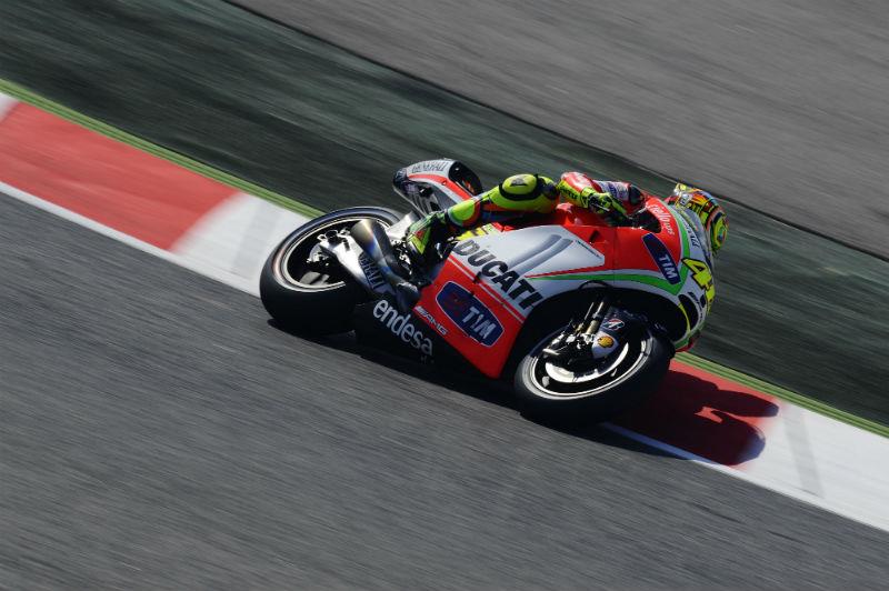 Valentino Rossi ninth but happier with Ducati set-up