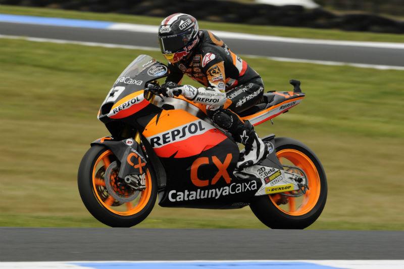 Marquez on record pace in Moto2