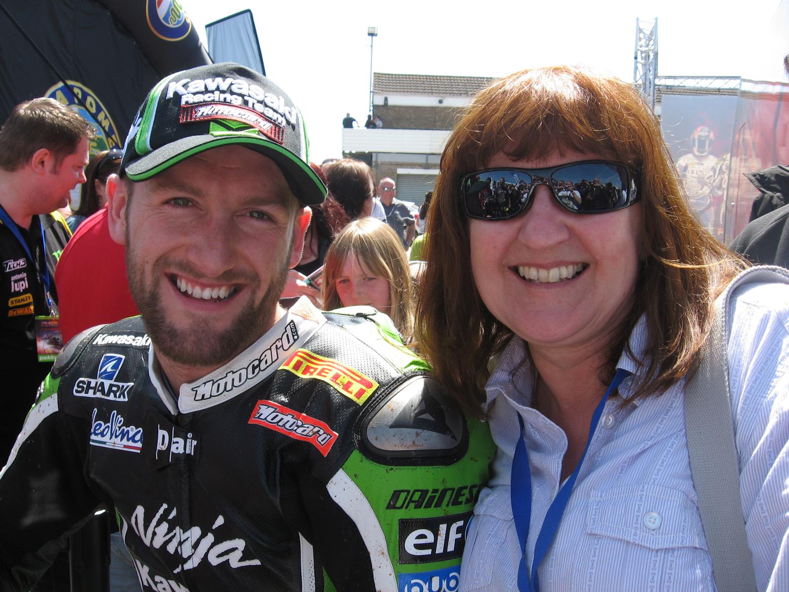 Double winner for the grinner!