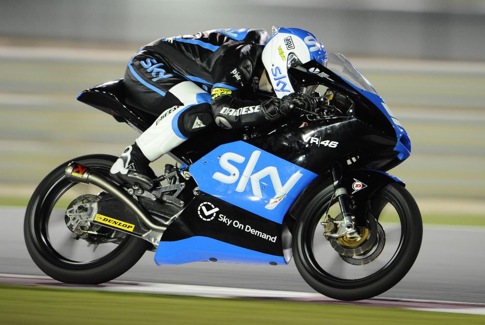 Qatar Moto3: Fenati fastest again on day two