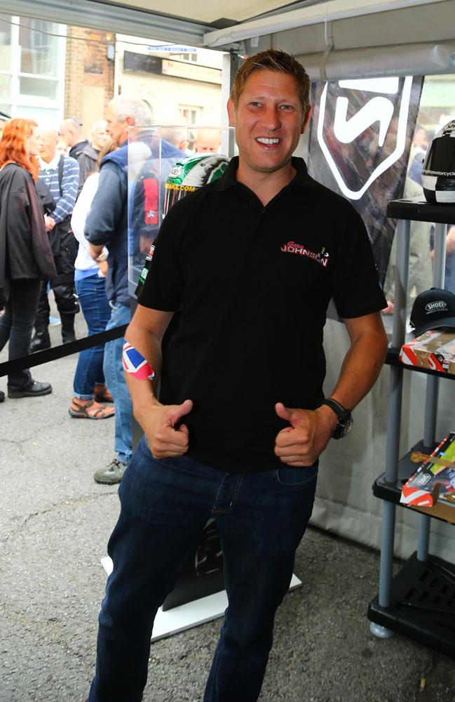 Gary Johnson on road to recovery after TT smash