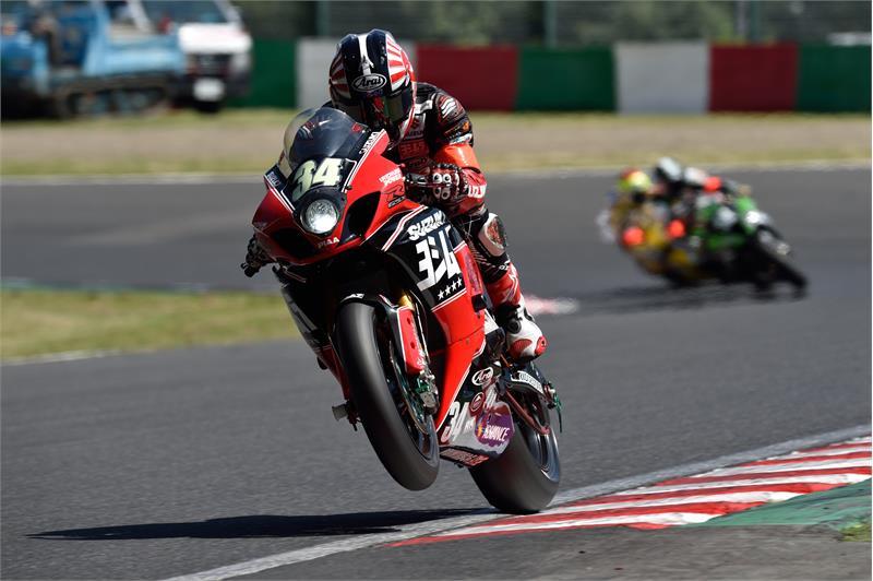 Suzuka 8hr: Tsuda breaks circuit record to take Yoshimura Suzuki to pole