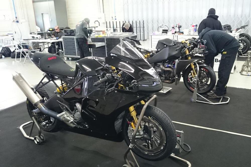 New Hero EBR team takes first European steps
