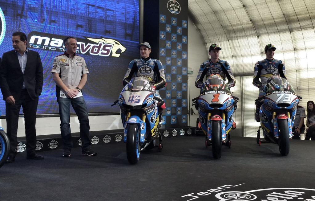Redding on hand to unveil Marc VDS