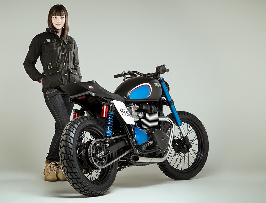 Triumph unveil Barbour special edition