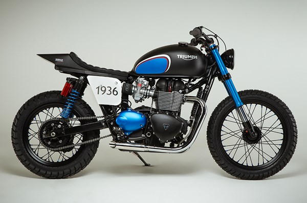 Triumph unveil Barbour special edition