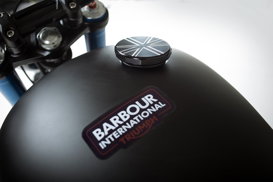 Triumph unveil Barbour special edition