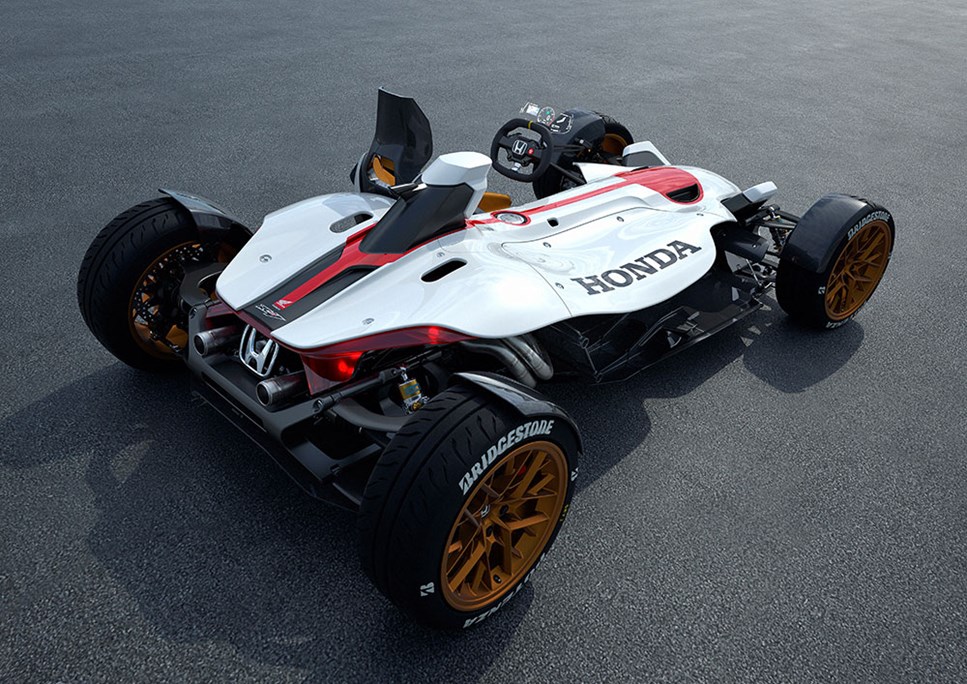 Honda reveal MotoGP powered four-wheeler
