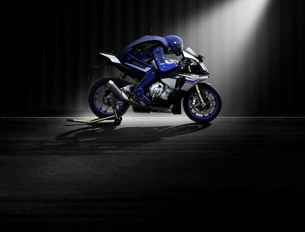 Yamaha’s robot rider (no, not Lorenzo)