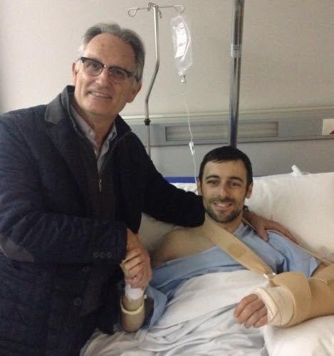 Laverty undergoes surgery, 6 week recovery