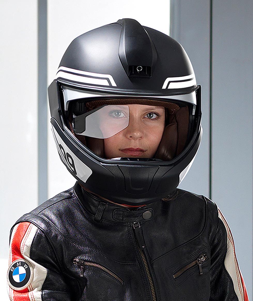 BMW to unveil laser headlights and heads-up display helmet concepts