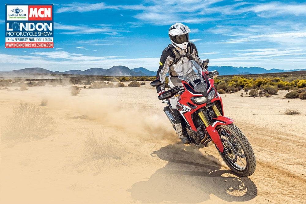 See the 2016 Adventure bikes at London Show