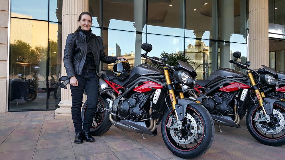 Triumph Speed Triple R first ride incoming