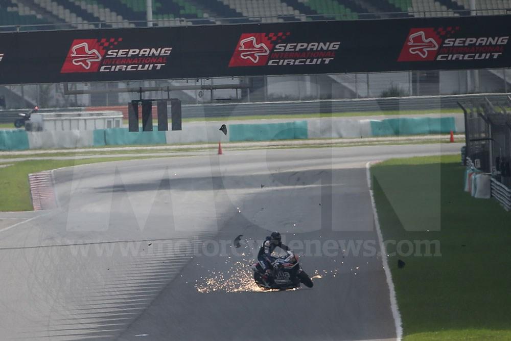 Alpinestars release Baz crash data