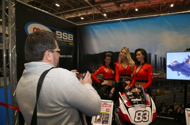 Superbike Saturday at the Carole Nash MCN London Motorcycle Show