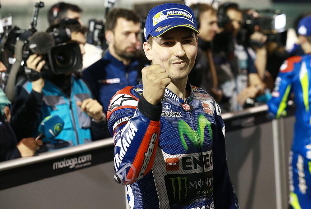 Lorenzo rockets to Qatar pole