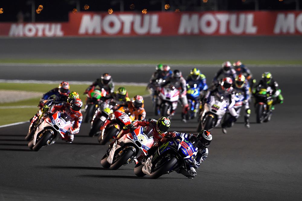 Lorenzo controls for opening race victory