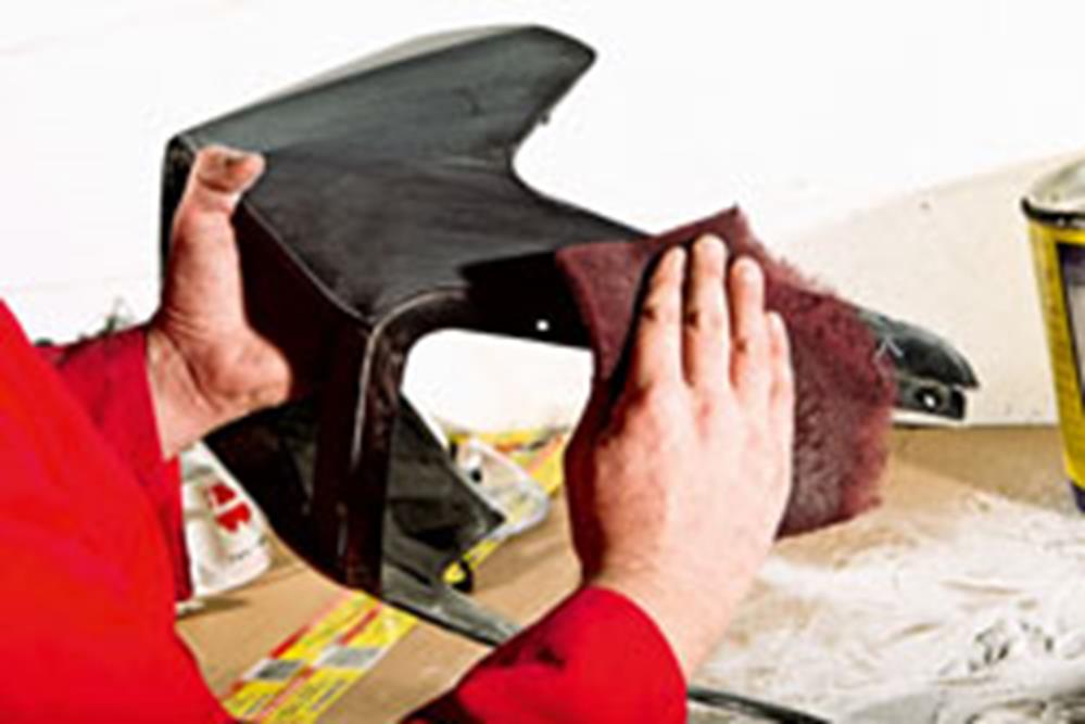 How to fill and repair scuffed plastics