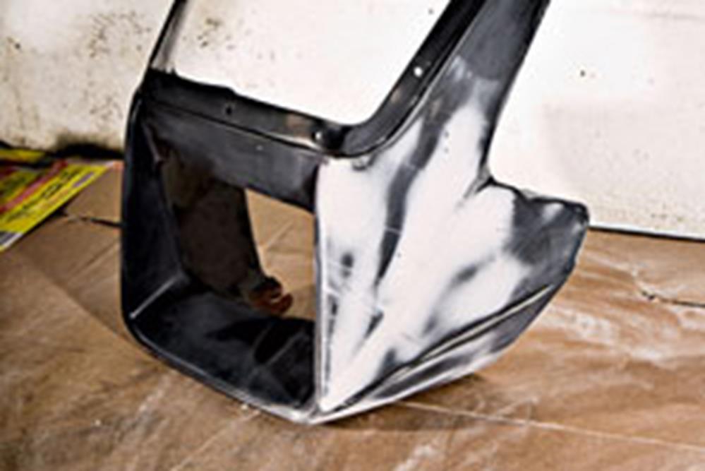 How to fill and repair scuffed plastics