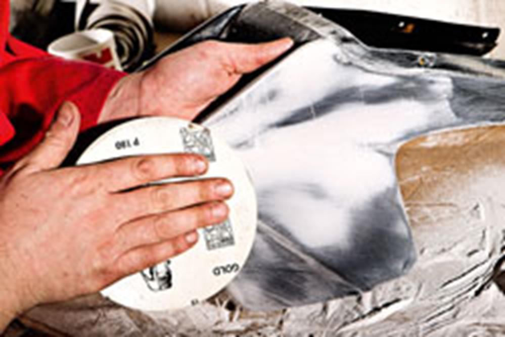 How to fill and repair scuffed plastics