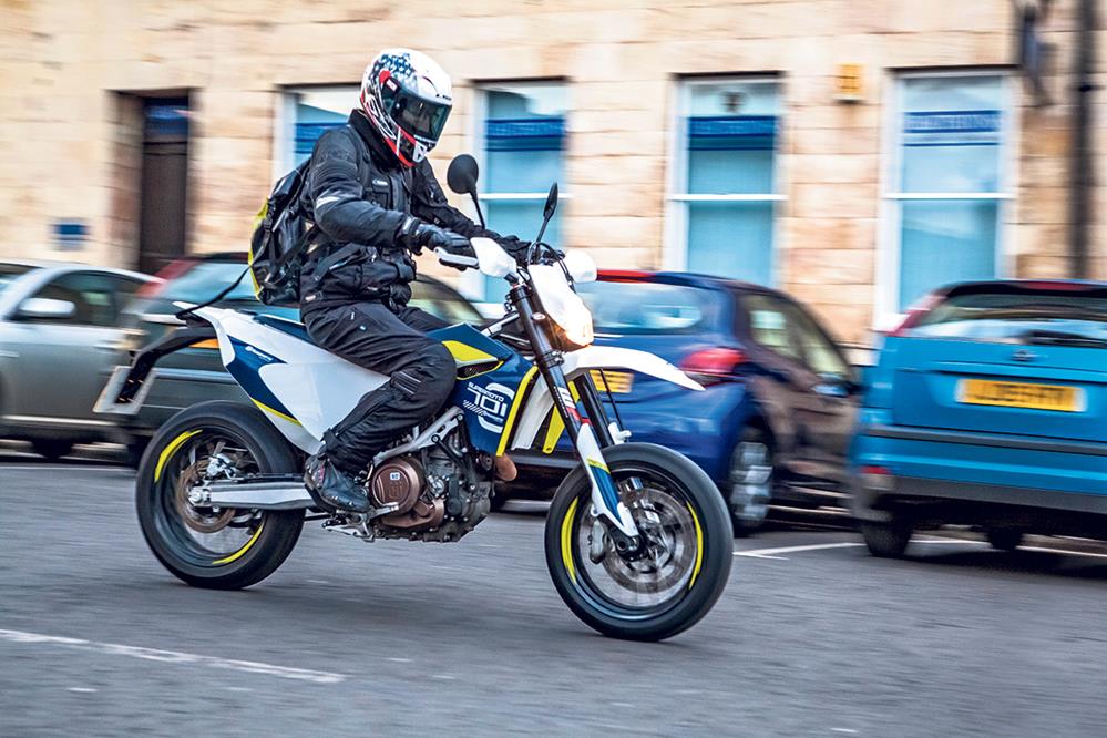 MCN Fleet: Husqvarna 701 Supermoto's extreme weight loss