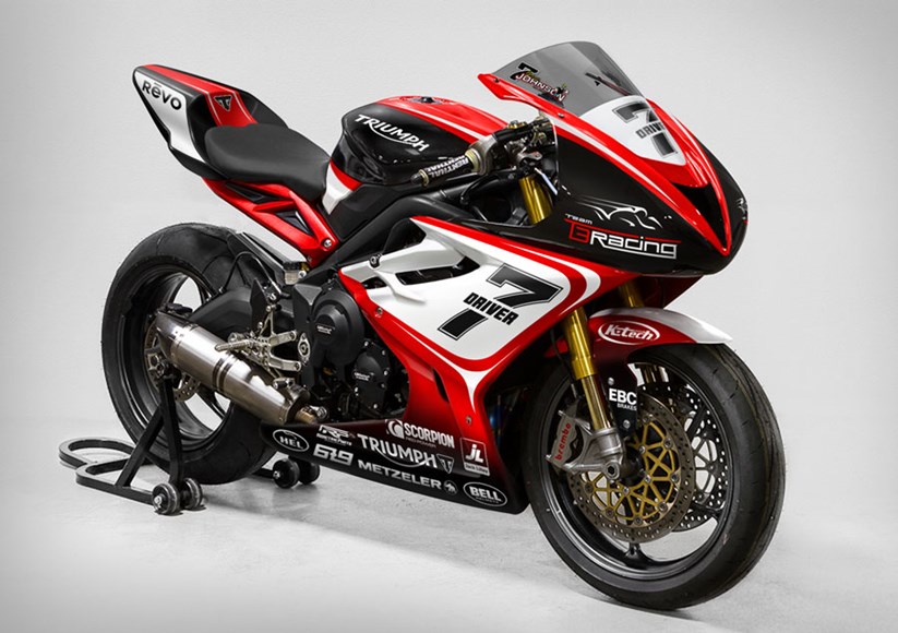 Chance to win Gary Johnson’s actual Triumph Daytona 675 TT race bike