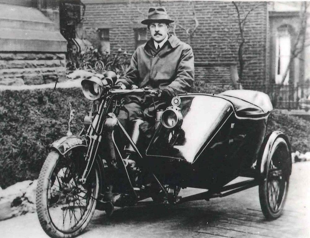 Half bike, half car, all nuts