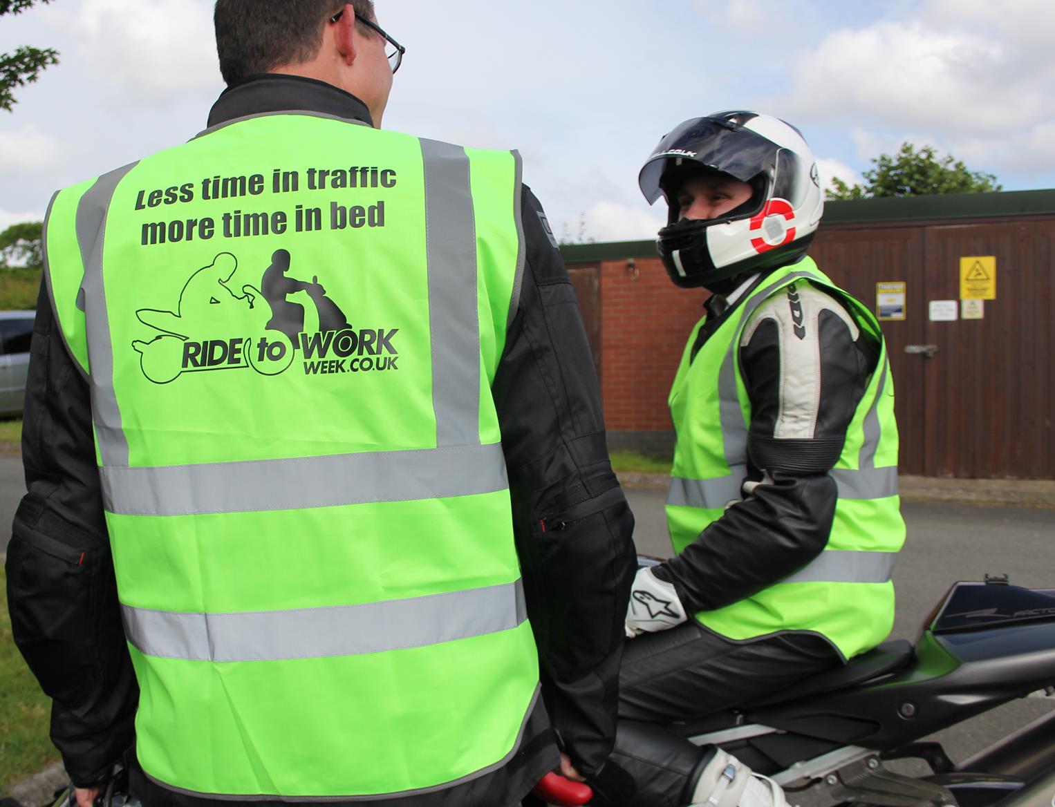 Free commuter cover for Ride to Work Week