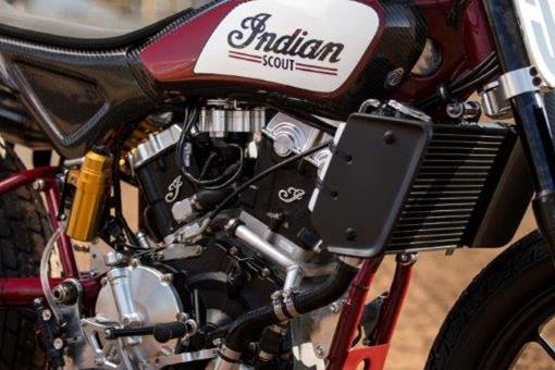 Indian FTR750 flat track racer revealed