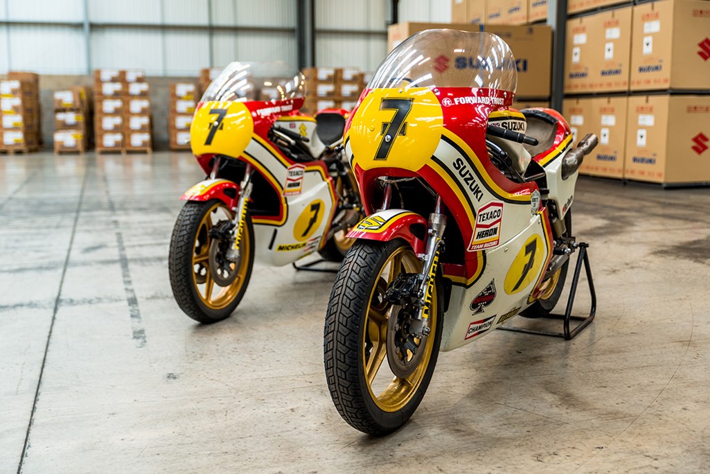 Gallery: Barry Sheene's championship-winning bikes