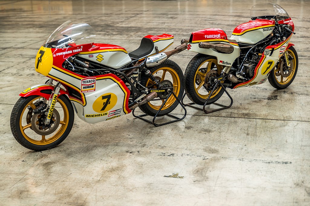 Gallery: Barry Sheene's championship-winning bikes