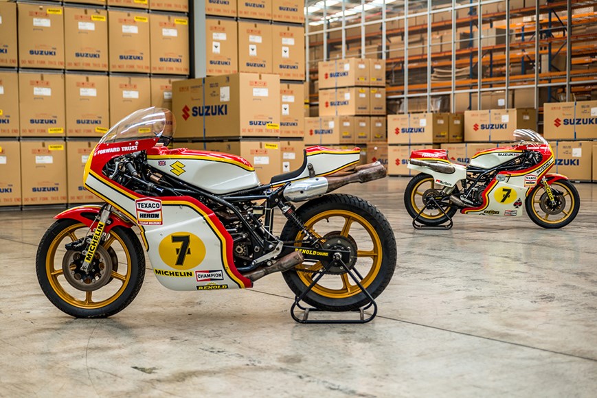 Gallery: Barry Sheene's championship-winning bikes
