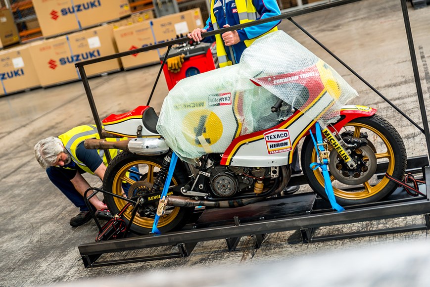 Gallery: Barry Sheene's championship-winning bikes
