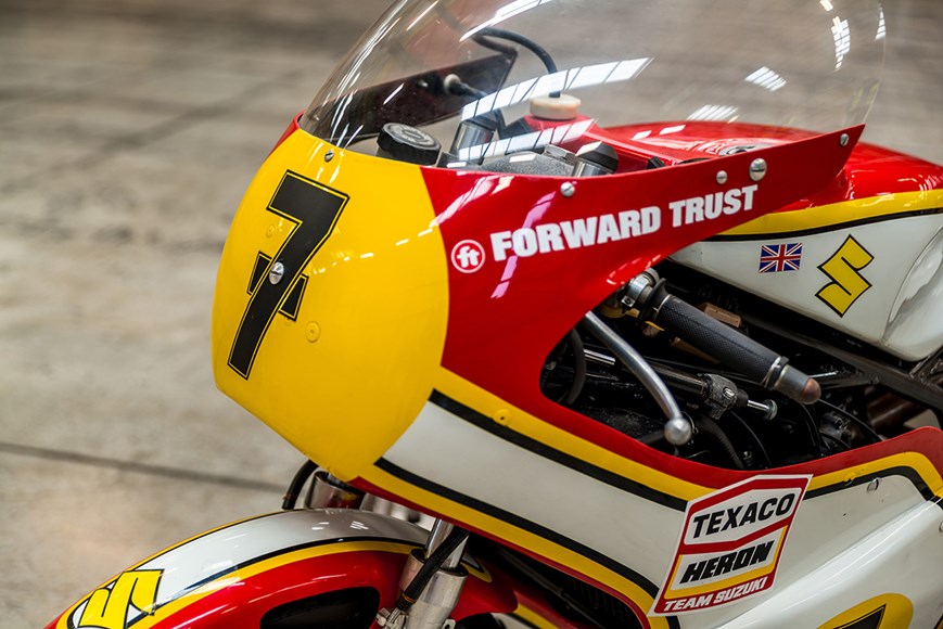 Gallery: Barry Sheene's championship-winning bikes