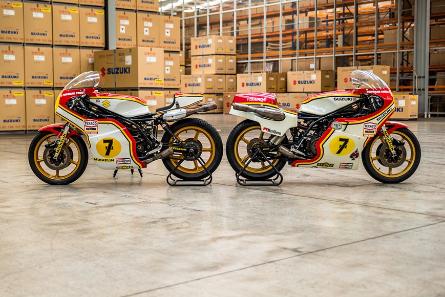 Gallery: Barry Sheene's championship-winning bikes
