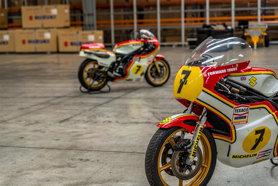 Gallery: Barry Sheene's championship-winning bikes