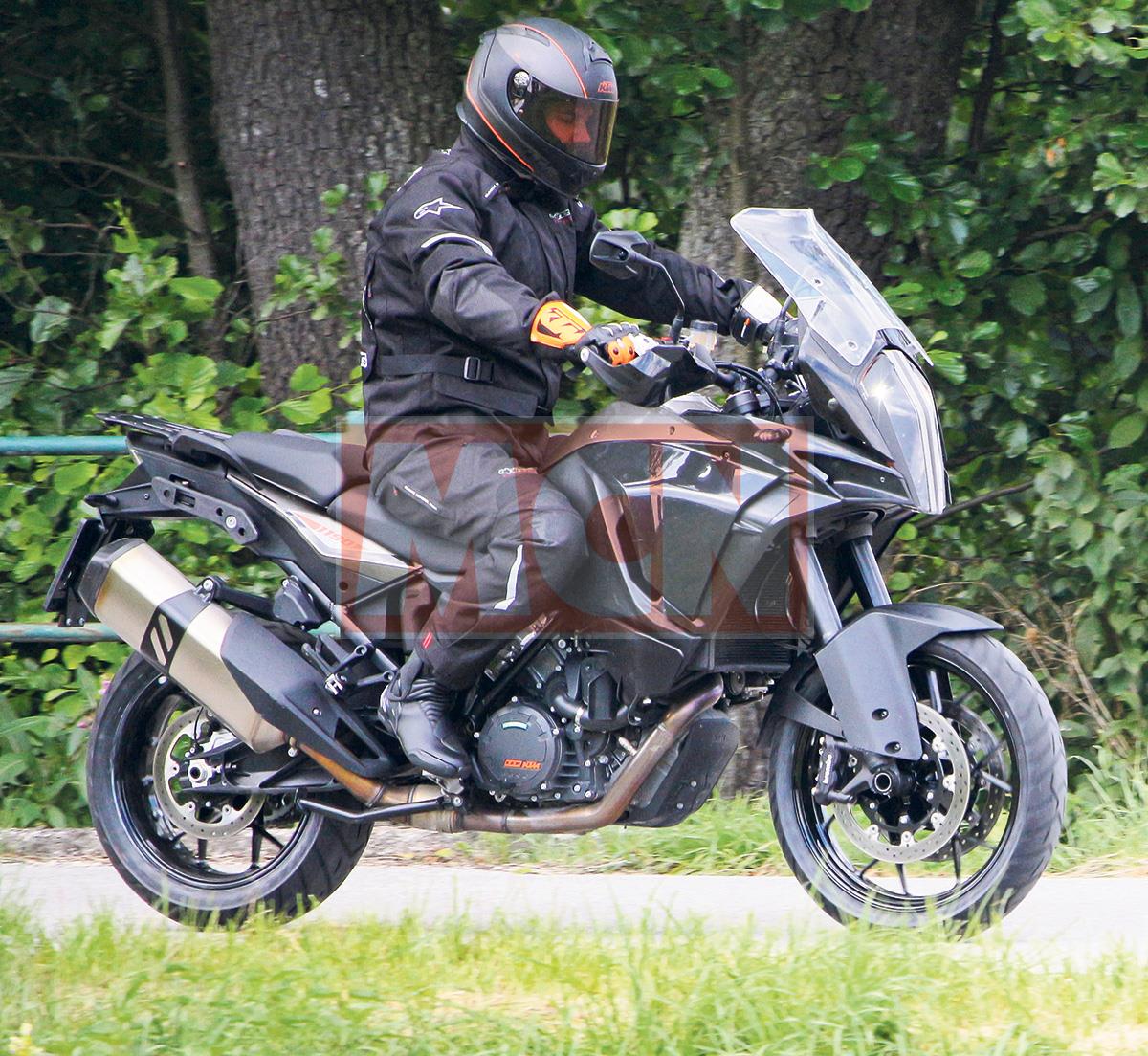 New KTM Adventure spied