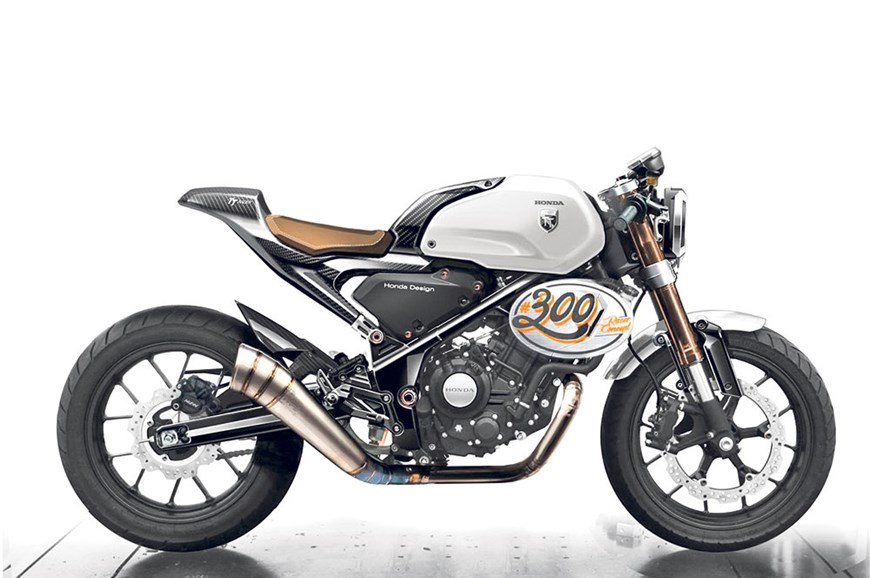 Honda CB300 gets TT treatment