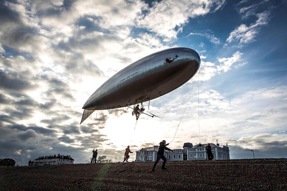 Guy Martin's next record attempt in a human-powered airship