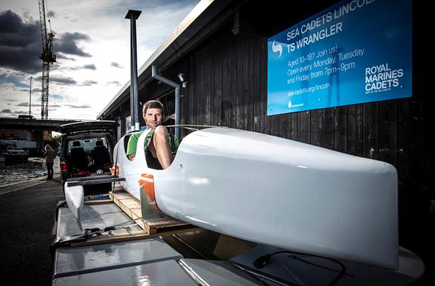 Video: Who wants to see Guy Martin on a human-powered boat?
