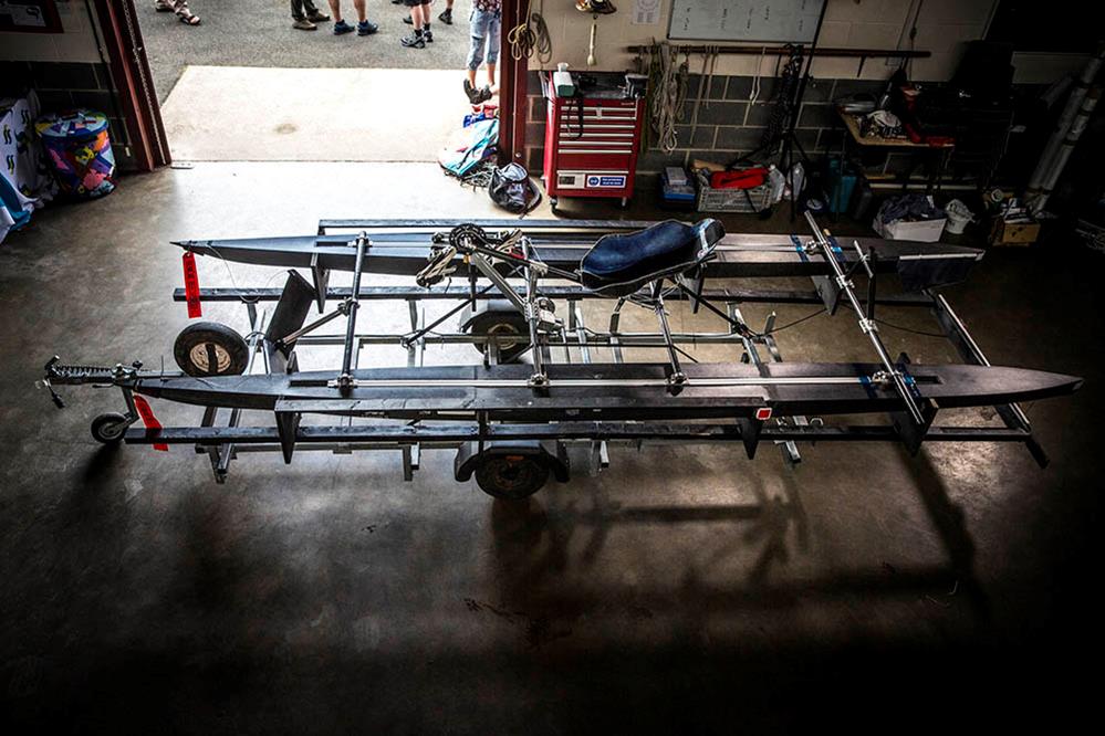 Video: Who wants to see Guy Martin on a human-powered boat?