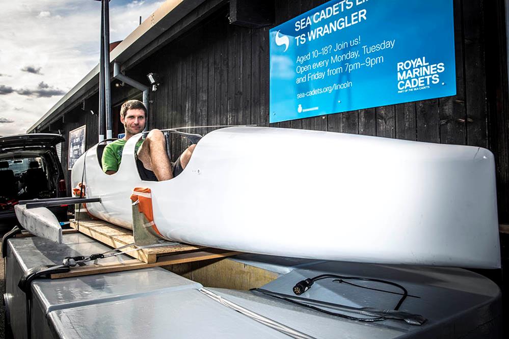 Video: Who wants to see Guy Martin on a human-powered boat?